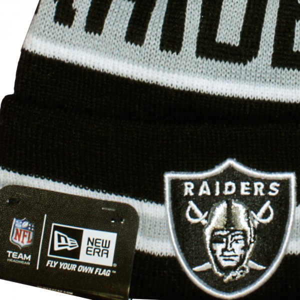 Bonnet New Era - NFL The Jake - Oakland Raiders - Black / Grey