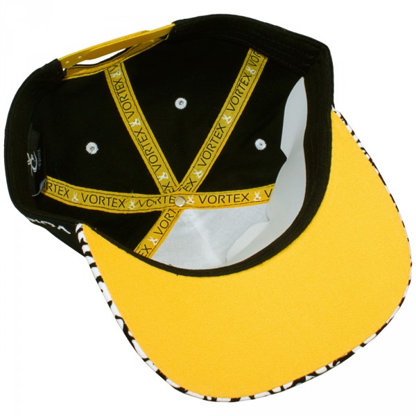 Casquette Snapback Vortex VX - Bred - Noir / Jaune