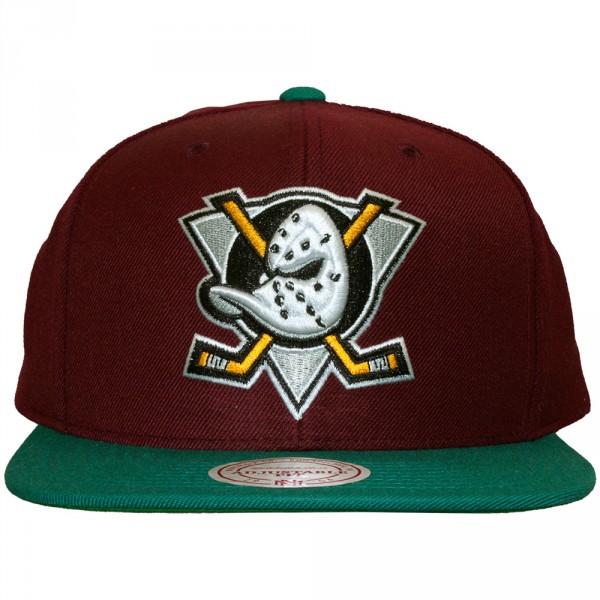 Casquette Snapback Mitchell & Ness - NHL Basic 2 Tone Patch Logo ...