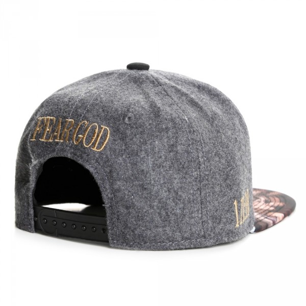 Casquette Snapback Cayler And Sons - Bonez Cap - Black Wool / Mc