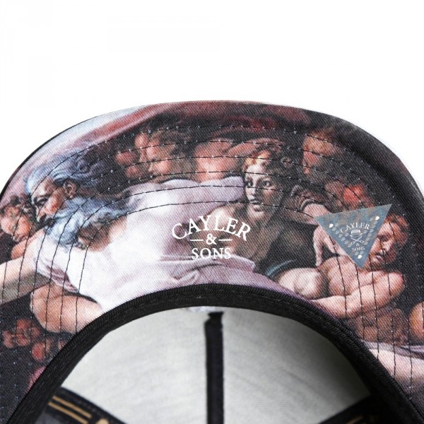 Casquette Snapback Cayler And Sons - Bonez Cap - Black Wool / Mc