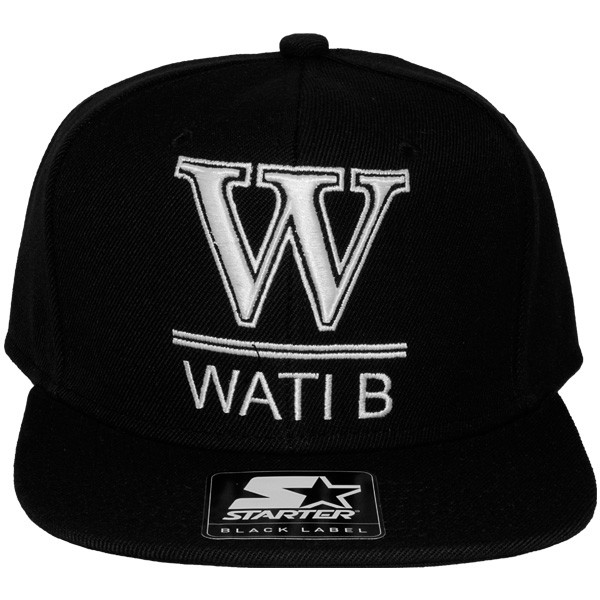 Casquette Snapback Wati B x Starter - Wati B Logo - Black